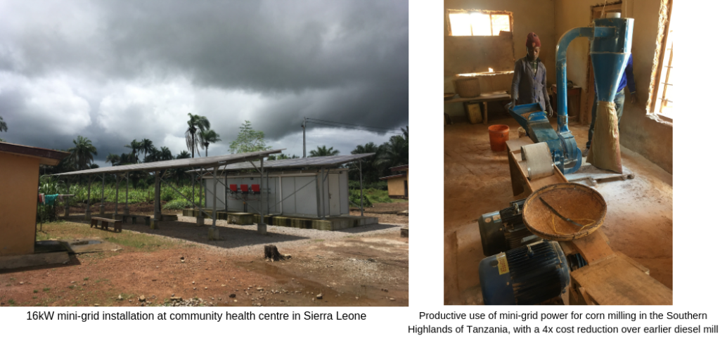 Update on UK DFID support to the Green Mini-Grids sector in Africa ...